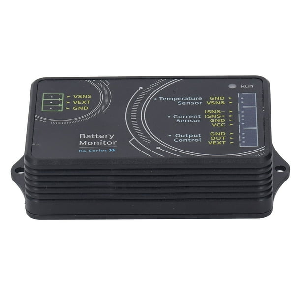 Battery Monitor, 400A 0-120V Battery Tester, KL140F Digital Voltage ...