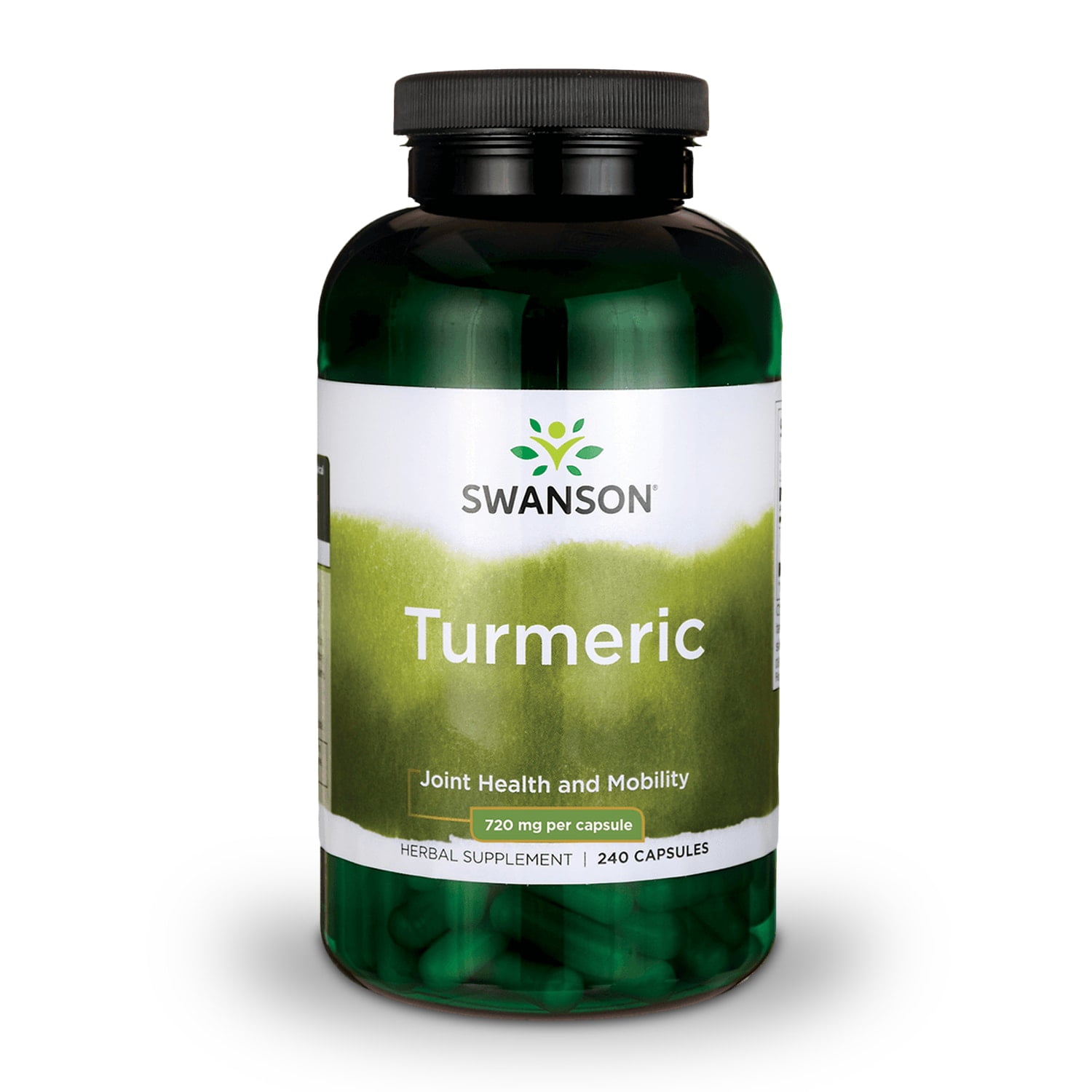 Swanson Turmeric Root Capsules, 720 mg, 240 Count - Walmart.com