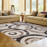 Avenue33 New Style Ivory Spheres Area Rug - Walmart.com