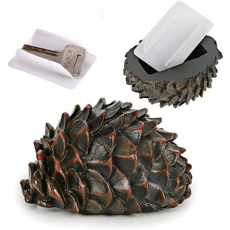 Dyfrio Hide a Key Fake Rock Lock Box for House Hidden Safe Key Holder ...