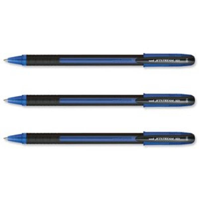 Uni Jetstream SX-101 Ballpoint Pen Blue Ref 9008051 [Pack 12] - Walmart.com