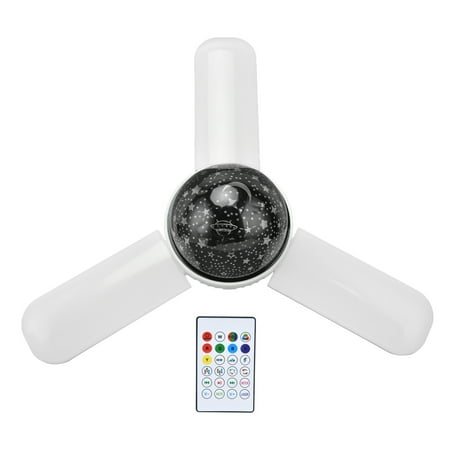 Wireless Projector, E27 Mounted LED Light Wireless Projector Remote ...