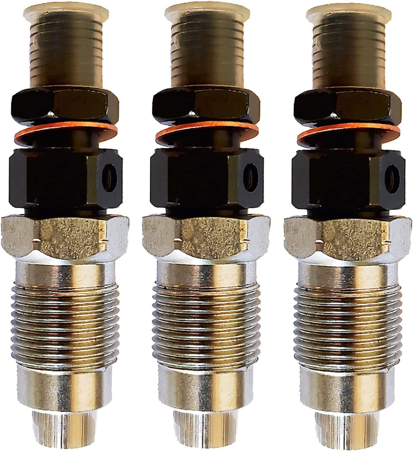 Seapple 3 pcs Fuel Injector Compatible with Mitsubishi L2E L3E S3L S4L ...