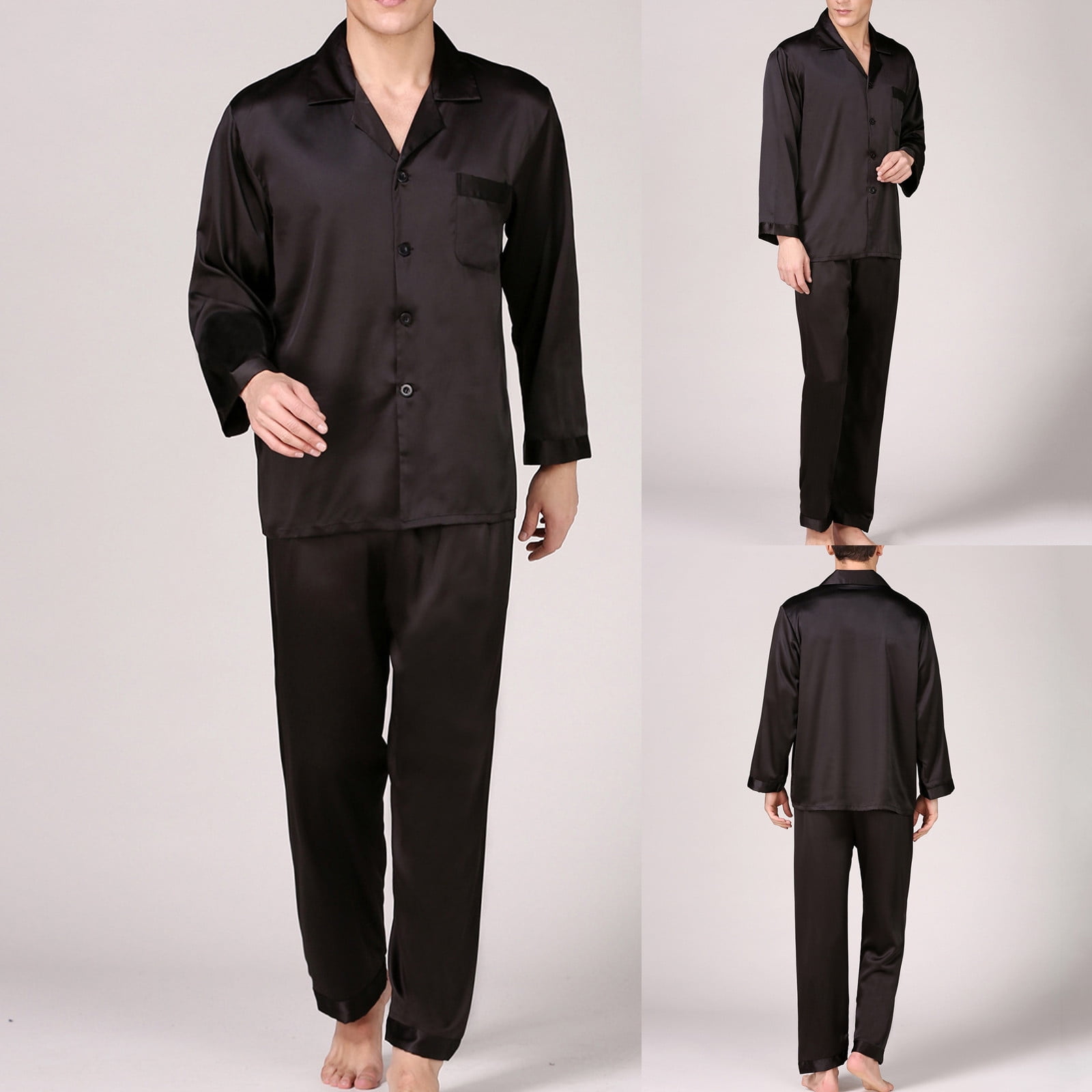 Click here for Gift Timifis Mens Pajama Set Soft Long Sleeve Paja... prices