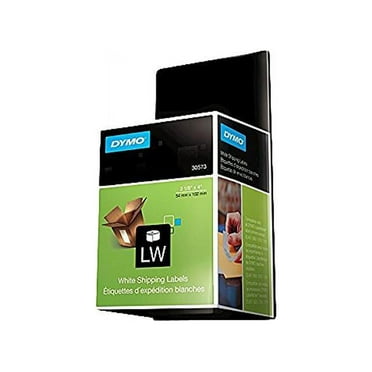 DYMO LabelWriter Bar Code Labels, 3/4 x 2 1/2, White, 450 Labels/Roll ...