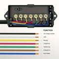 [7 Way Trailer Plug] 7 Way Inline Trailer Plug with 7 Gang Junction Box ...