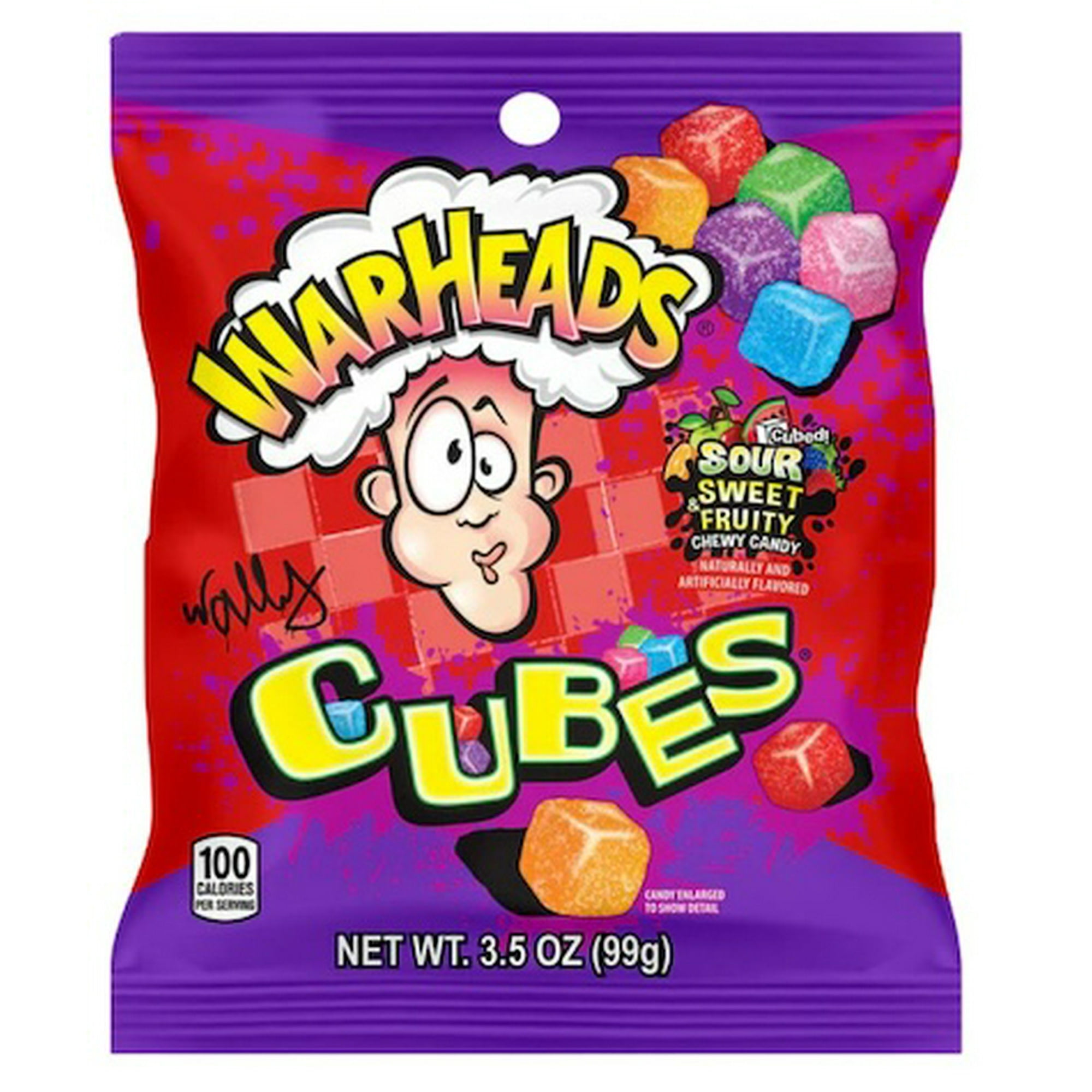Click here for All The Candy Warheads Cubes 99g 102.2 Oz prices