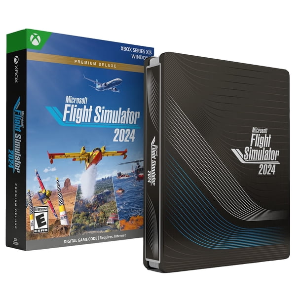 Microsoft Flight Simulator 2024 – Edición Premium Deluxe SteelBook ...