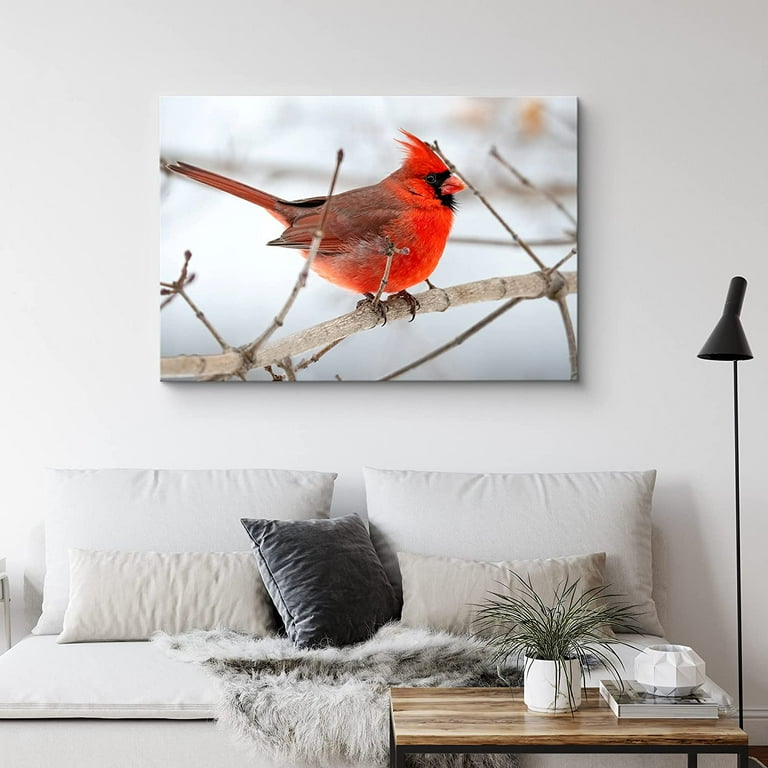 Relaxing Red Bedroom
