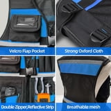 Tool Vest Electrician, 15 Pockets Tool Vest for Handyman, Carpenter ...