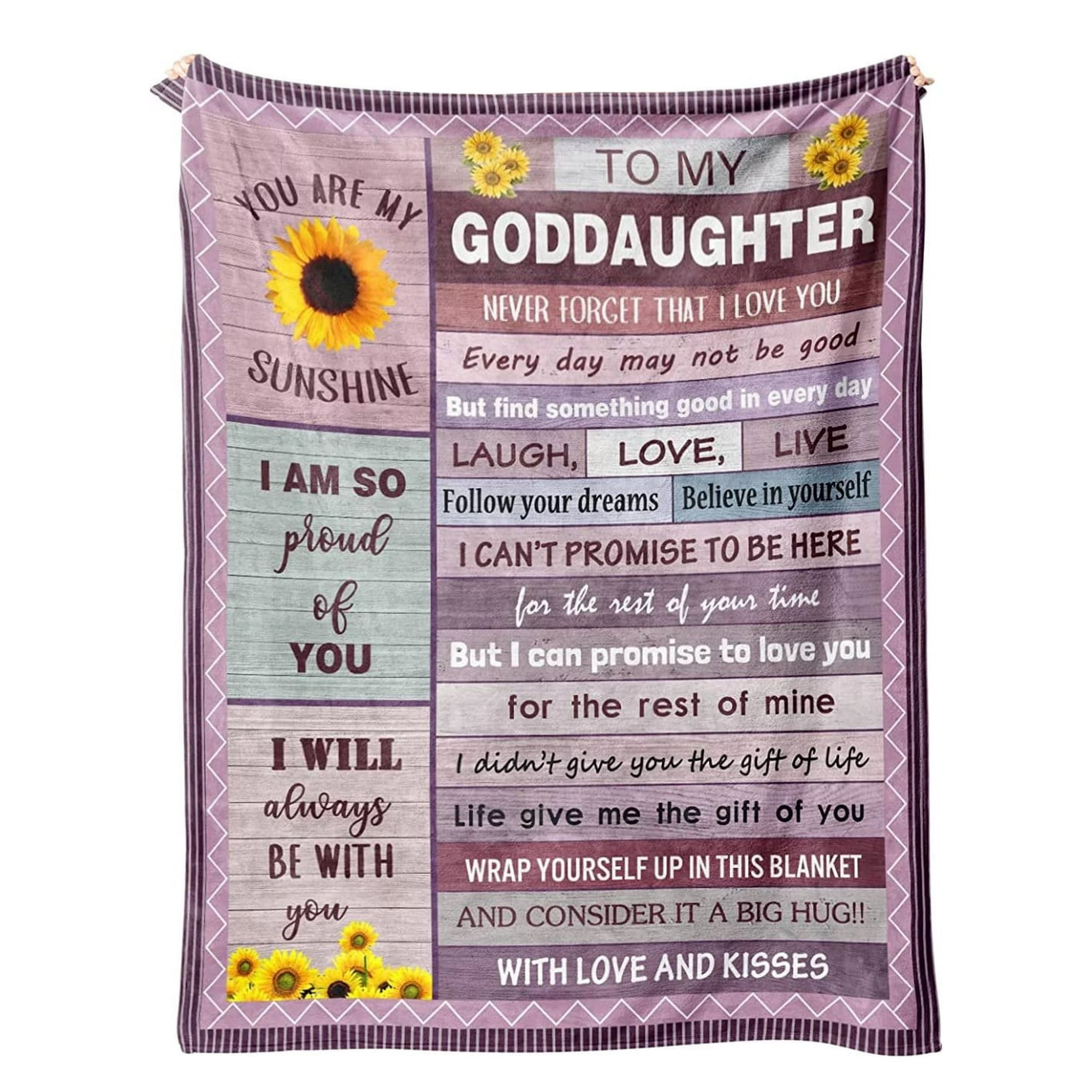Click here for Waykingo Goddaughter Gifts From Godmother Godfathe... prices