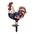 4th of July Decorations Rooster Ground Stake, Patriotic Decorations ...