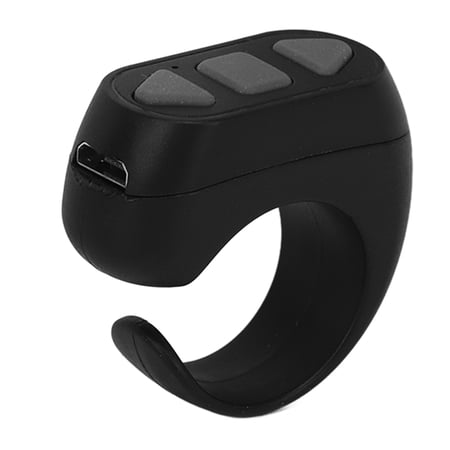 Phone Remote Control Ring, Stable Signal Ergonomic Page Turner ...