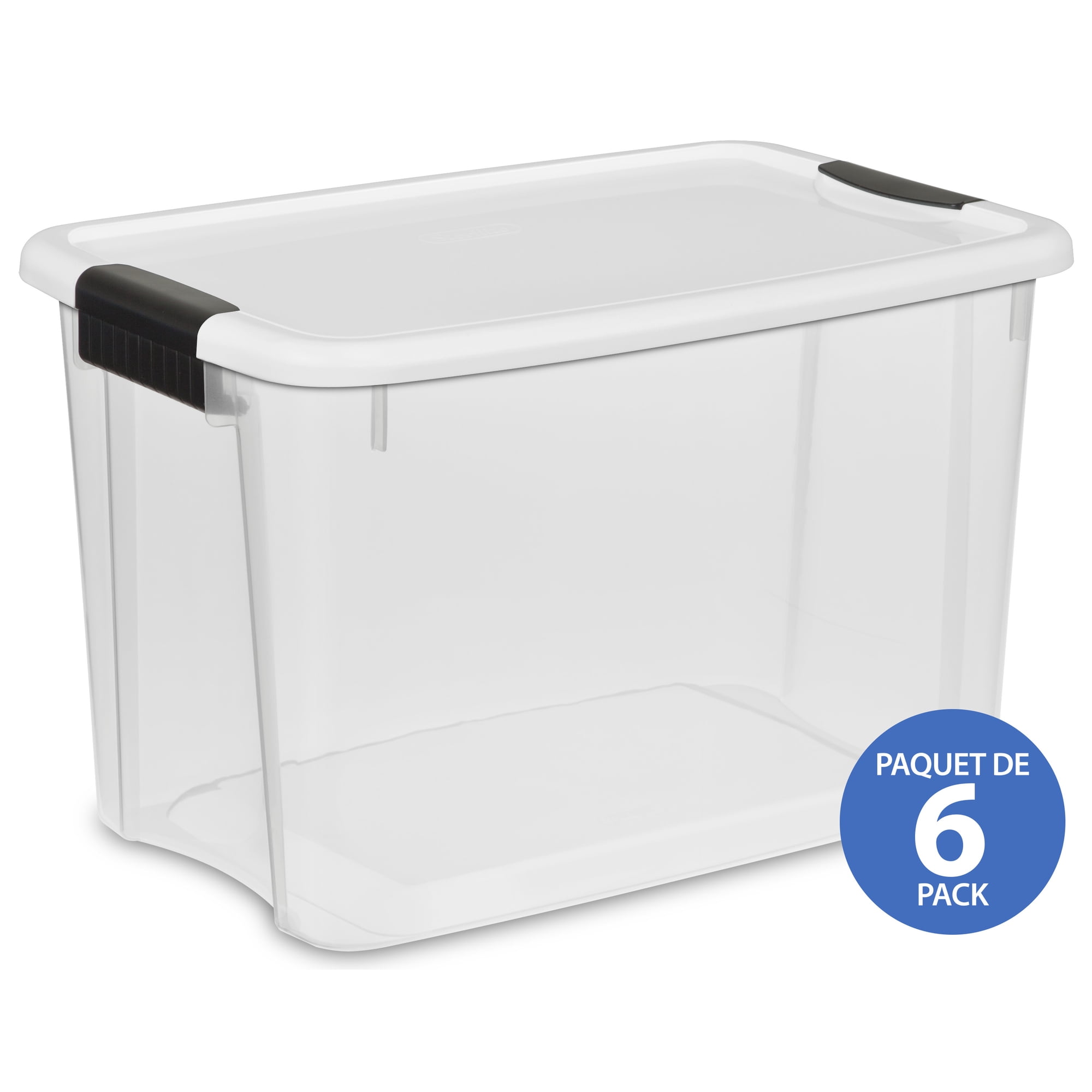 Click here for Sterilite 28 Liter Ultra Latch Box  Small Clear Pl... prices