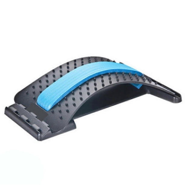 Adjustable Back Stretcher Professional Lumbar Spine Relief Massager ...