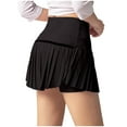 ameIAEA Women High Waisted Tennis Skirt Pleated A-Line Workout Sports ...