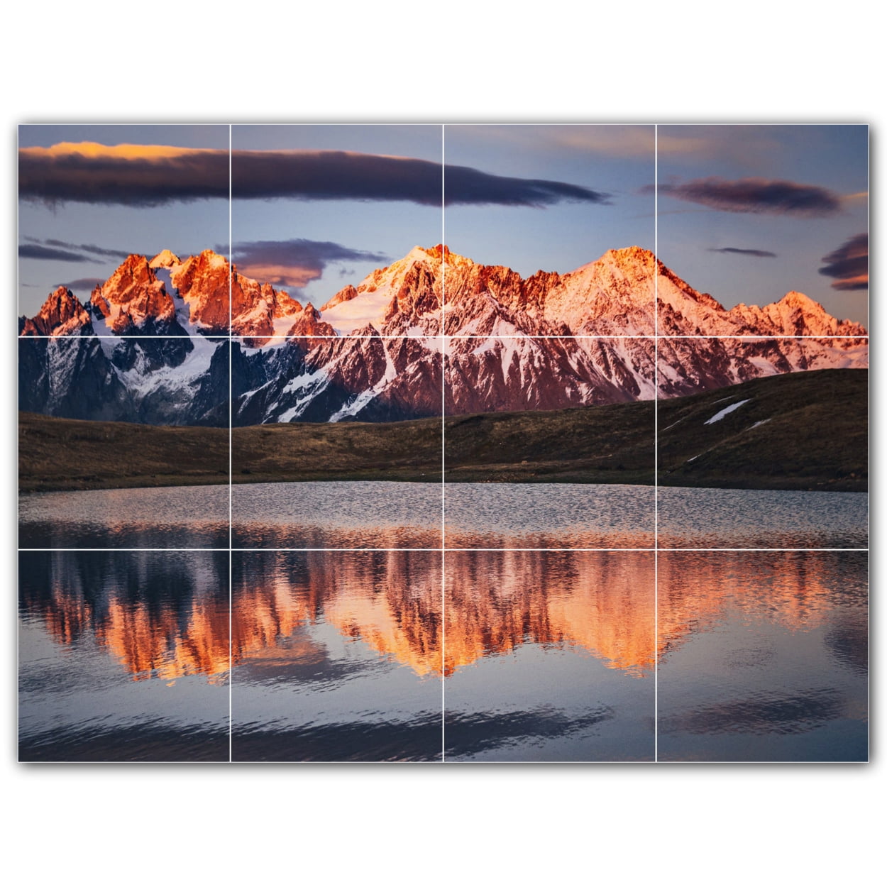 Picture-Tiles.com: Mountains Ceramic Tile Wall Mural WAL500873-43M. 24 ...