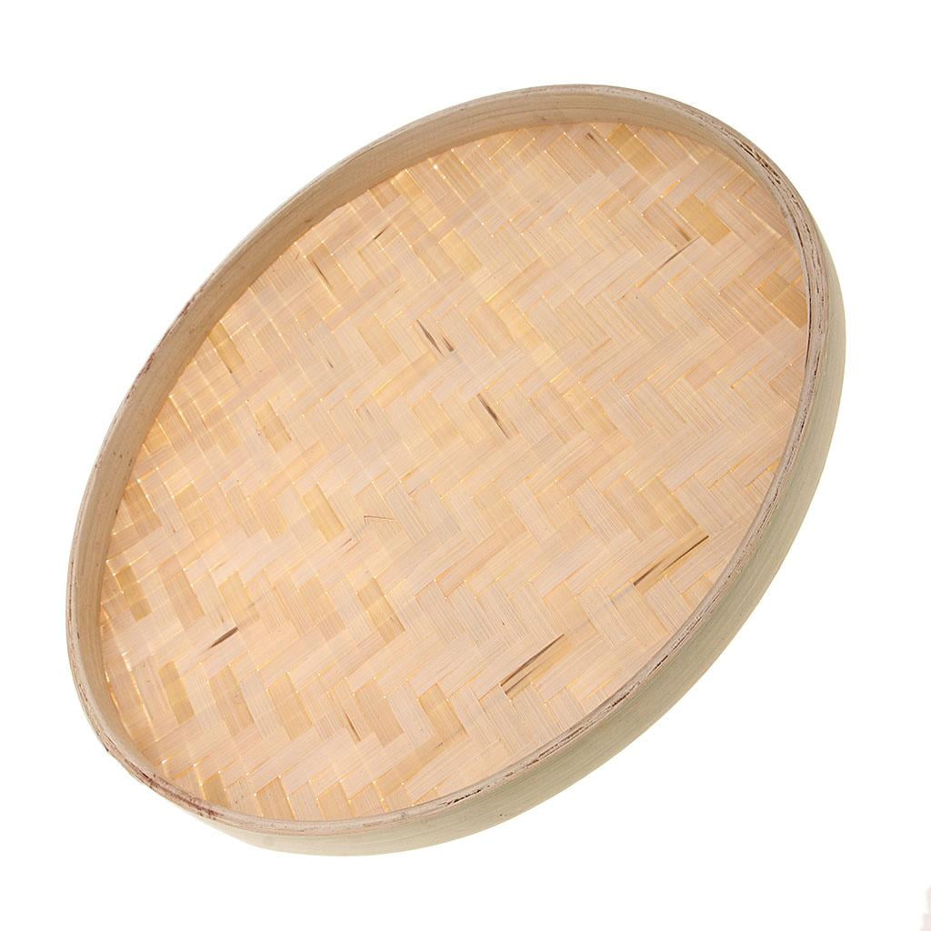Natural Round Bamboo Colander Bamboo Sieve Food Friuts Tray Japanese ...