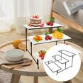 3 Tier Serving Tray Set Porcelain Tiered Serving Trays Platters, Three ...
