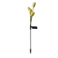 Realistic Flower Solar Ground Light, auto night illumination, weather ...