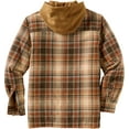 Legendary Whitetails Men's Maplewood Hooded Flannel Shirt Jacket ...