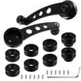 HERFIER Aluminum Window Crank Handle Set for Car - Black - Walmart.com