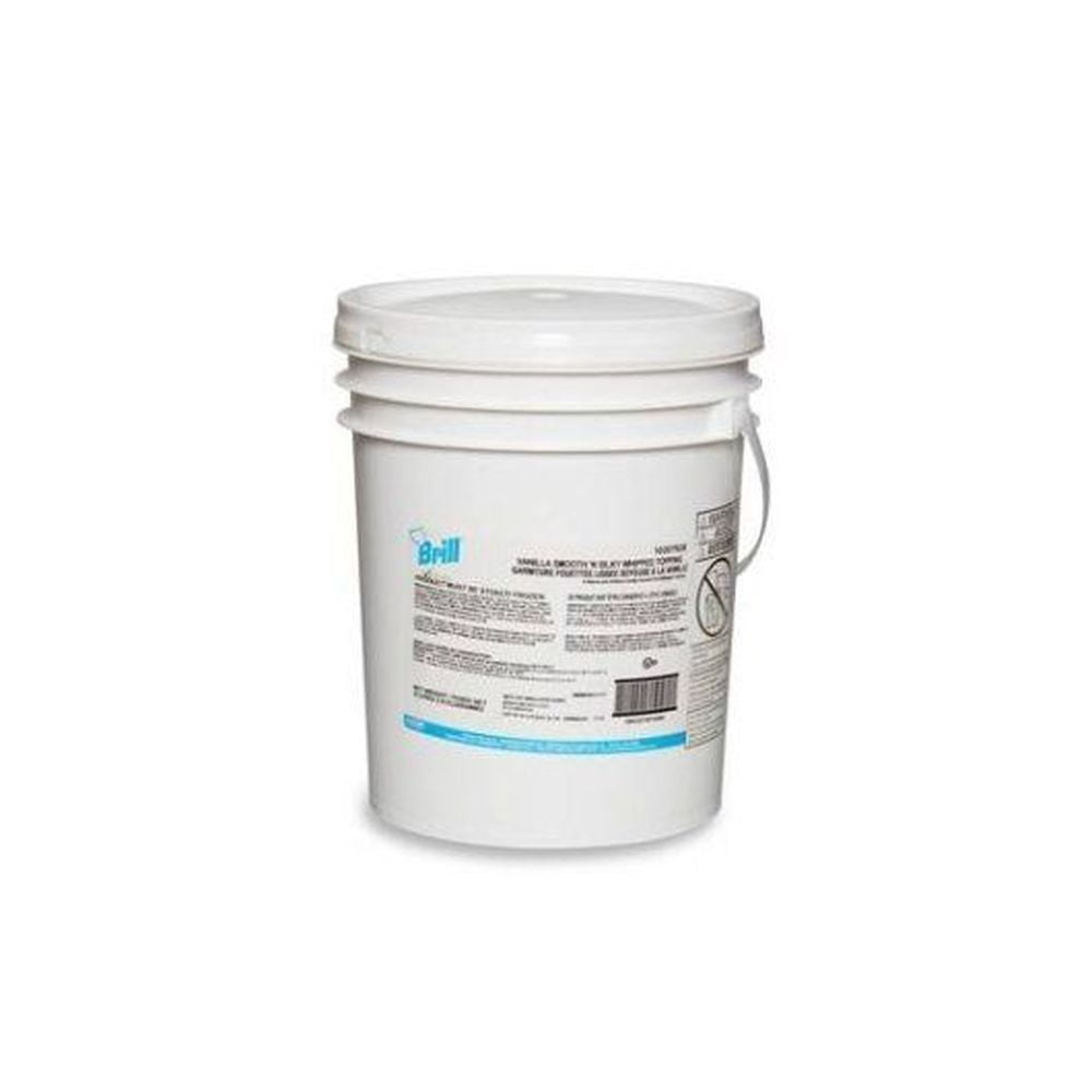 Brill Vanilla Smooth N Silky Whipped Topping, 20 Pound - Walmart.com