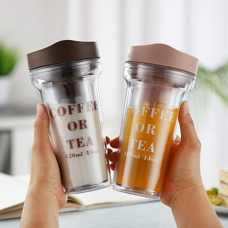 Neinkie 430ML Cold Brew Coffee Maker, Portable Iced Coffee and Tea ...