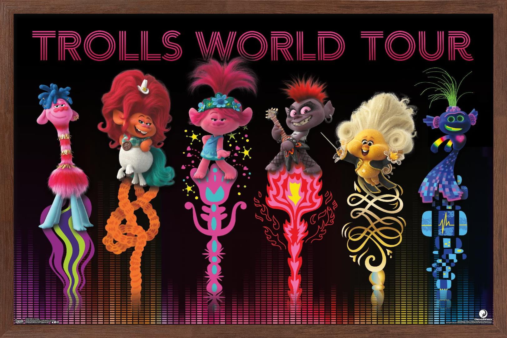 DreamWorks Trolls 2 - Group Poster - Walmart.com - Walmart.com
