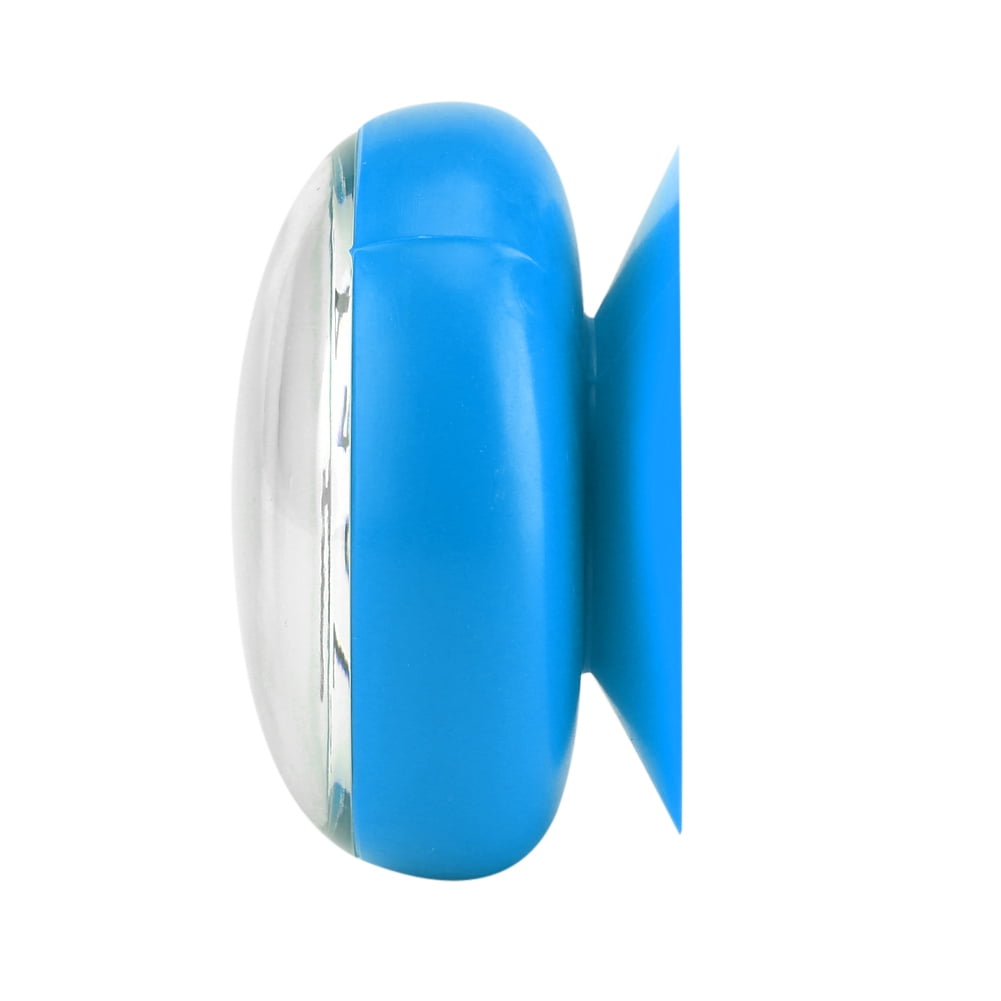 Tebru Wall Clock Waterproof Suction Wall Window Mirror Bath Shower