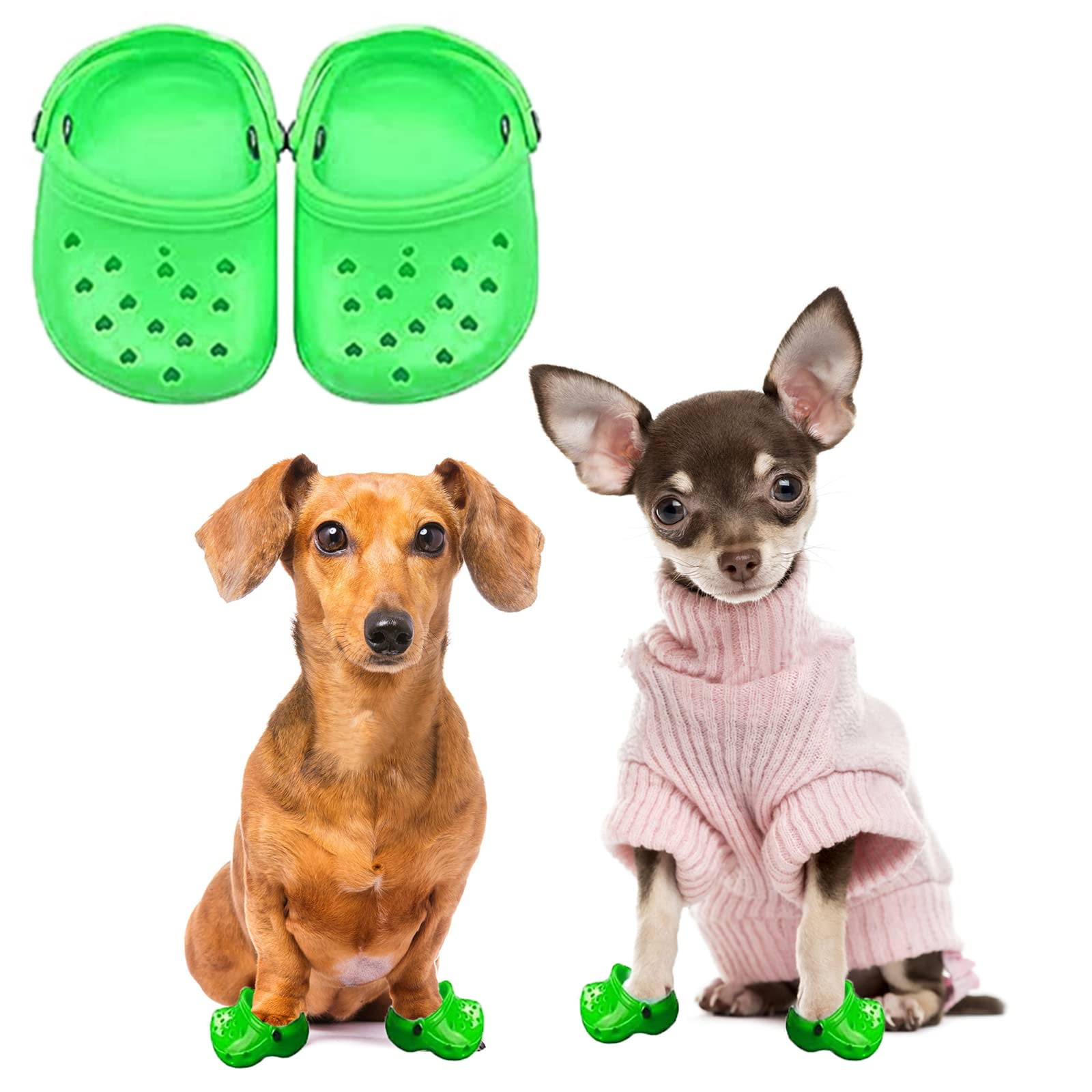 Pet Dog Croc,Summer Puppy Shoes,Candy Colors Sandals with Rugged Anti ...