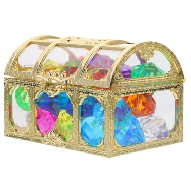 Beistle 4-Pack Princess Treasure Chests, 3-1/2-Inch by 41/4-Inch, 4 ...