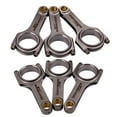 Maxpeedingrods 6x 4340 Forged Connecting Rods For BMW 328i 528i E36 E46 ...