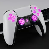 eXtremeRate Multi-Colors Luminated D-pad Thumbstick Option Face Buttons ...