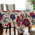 54x72in Square Printed Tablecloth Easy-Care Decorative Table Cloth for ...