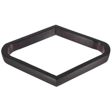 GSE Games & Sports Expert 2-Tone Solid Wood Billiard Ball Rack. 8-Ball ...