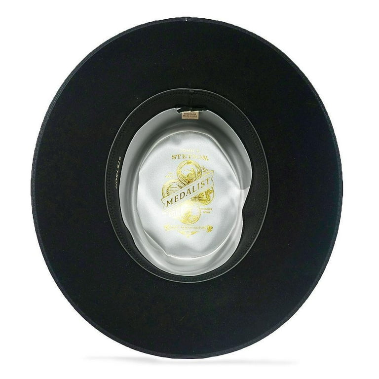 Flat Hats Stetson Felt Hat - Bozeman - Crushable Wool / Black - Billy's ...
