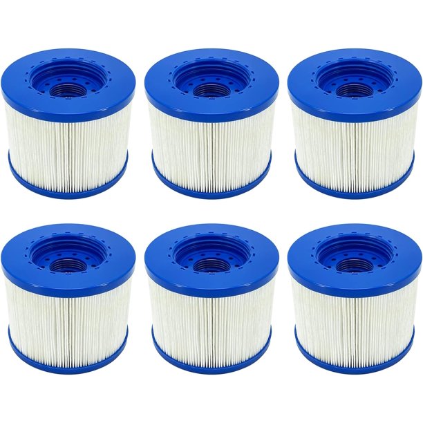 6 screw type spa filters, filter element for inflatable spa, for ...