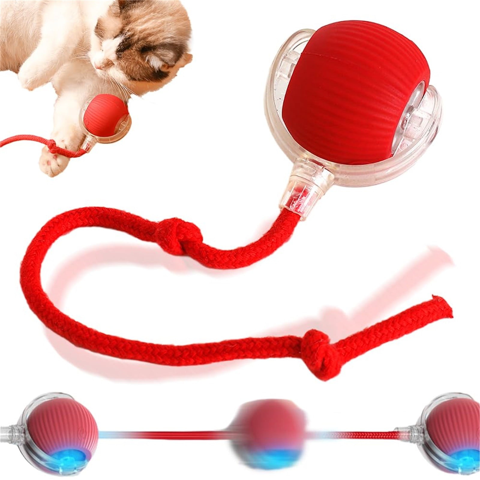 Click here for Fen 2025 Interactive Rolling Dog Interactive Cat T... prices
