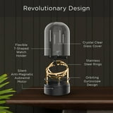 Aestoria Automatic Watch Winder, Gyroscope Watch Stand, Gold - Walmart.com