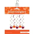 Foil Turkey and Pumpkin Dizzy Danglers, 5 pack - Walmart.com