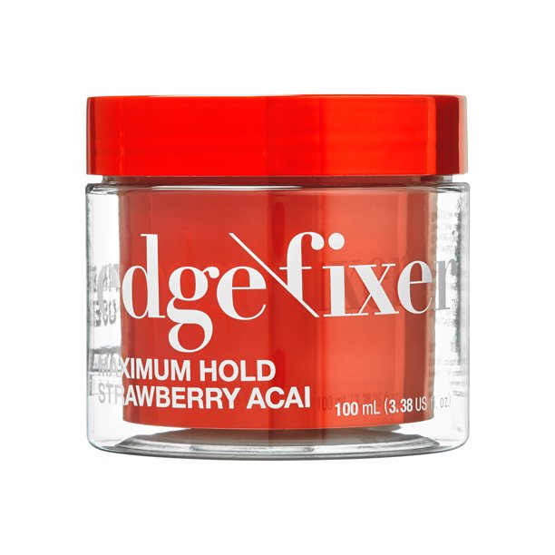 KISS COLORS & CARE Edge Fixer Gel, Maximum Hold, Strawberry Acai, 3.38 ...
