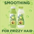 Garnier Fructis Anti-Frizz Smoothing Treat Shampoo with Avocado Extract ...