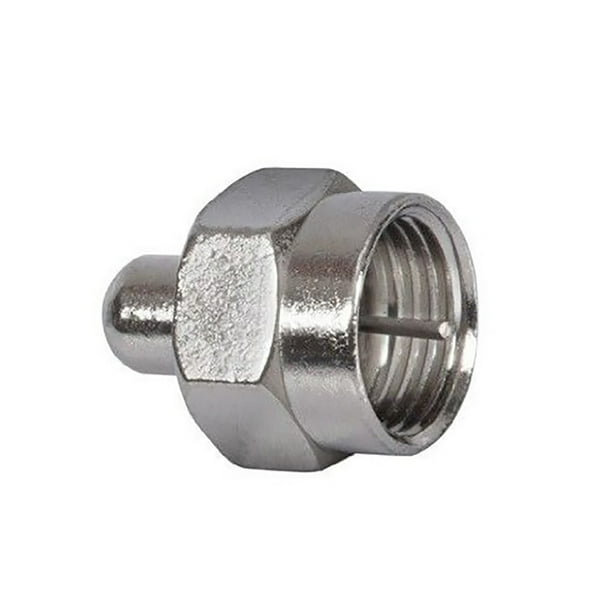 75 Ohm F-Type Coaxial Terminator 5-Pack for Cable TV Ports Connections ...
