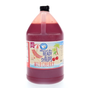Blue Raspberry Snappy Snow Cone Syrup (1 Gallon) - Walmart.com