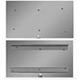 4 x 9 Fireplace Ash Dump Cover Stainless Steel - Walmart.com