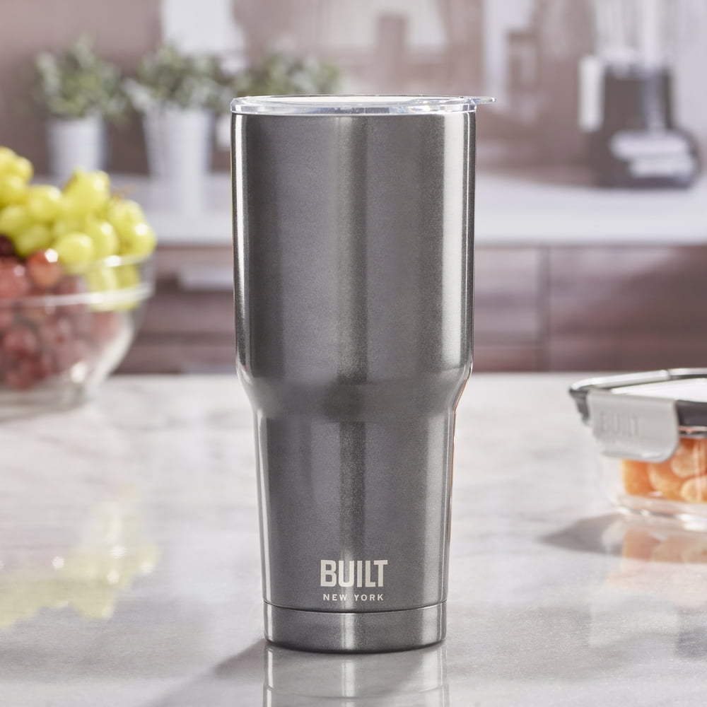 Built Ny 30 Oz Charcoal Stainless Steel Vacuum Insulated Tumbler
