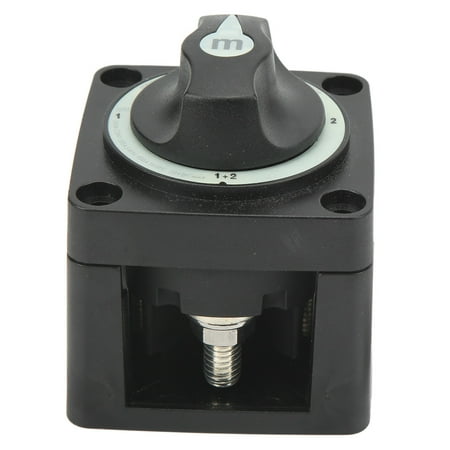 Marine Battery Selector Switch, 3/8in Terminal Stud Battery Power Cut ...