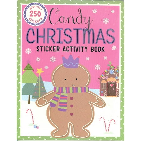 Candy Christmas Sticker Activity Book | Walmart Canada