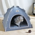 Foldable Cat House Pet Tent Four Seasons Universal Cat and Dog Pet Nest ...